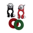 Ever Start Marine Epoxy Coated Battery Terminals Red Black 6-12 Volt ...