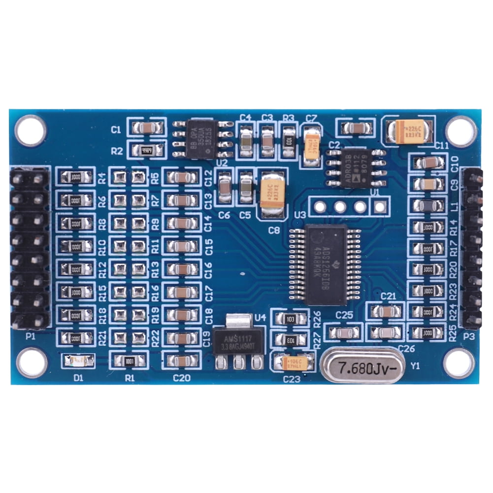 [MRA163A] ADS1256 Módulo Adquisición ADC AD 24 Bits Y 8 Canales Tarjeta ...
