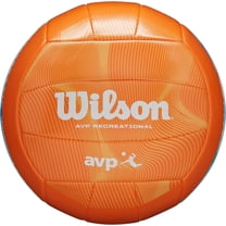 Wilson AVP Movement Official Beach Volleyball, Orange/Blue, Pro Size ...
