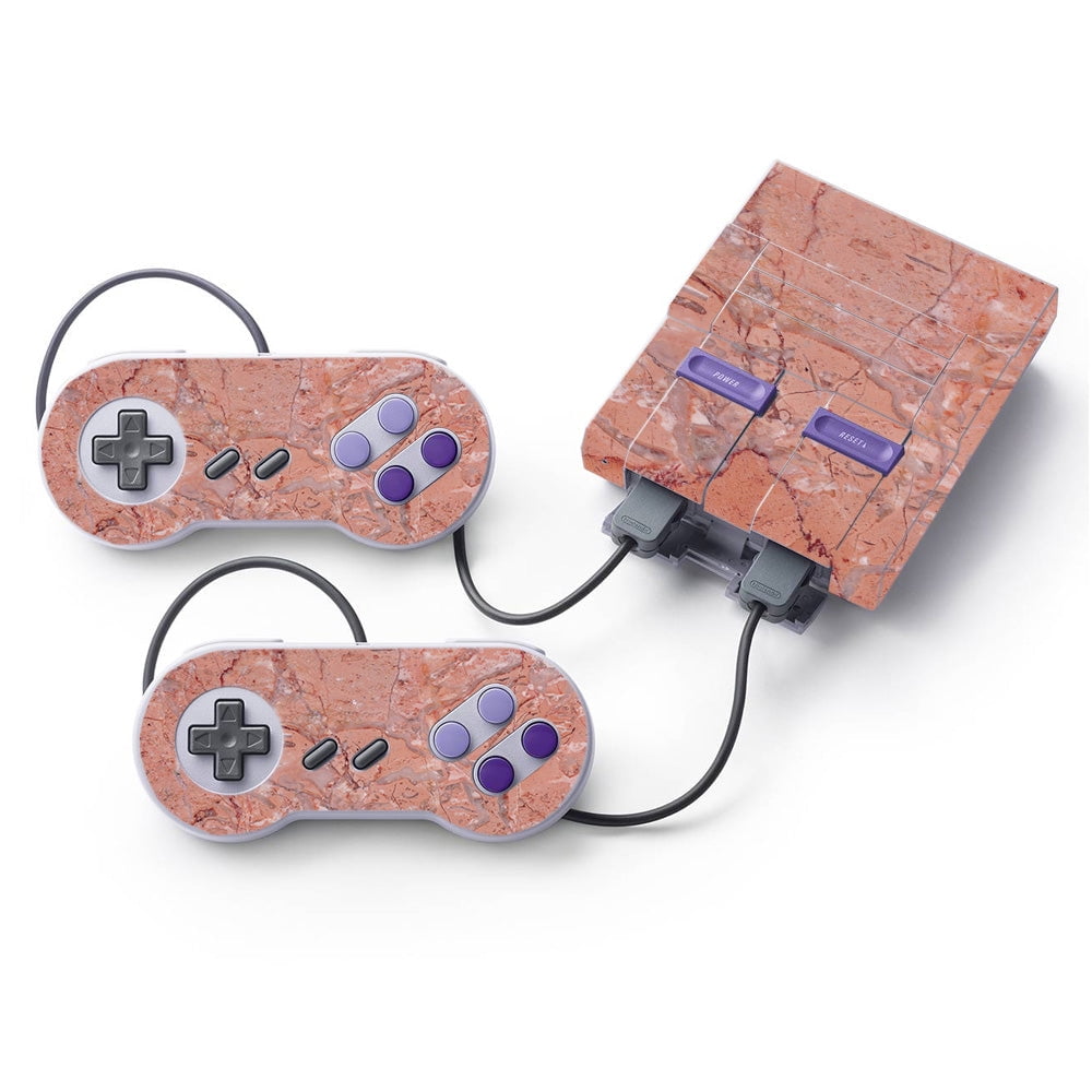Skin Decal Wrap Compatible With Nintendo Super NES Classic Sticker ...
