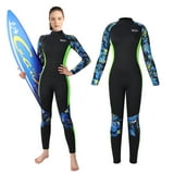 Yikayin Wetsuit Women 3mm Neoprene Wet Suit Full Body Thermal Wetsuits ...