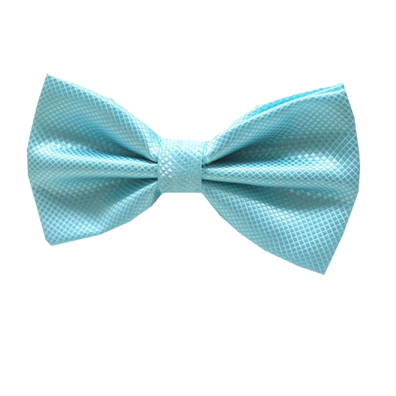 Dadaria Premium Men Fashion Solid Color Plaid Suit Bow Tie Bow Wedding ...