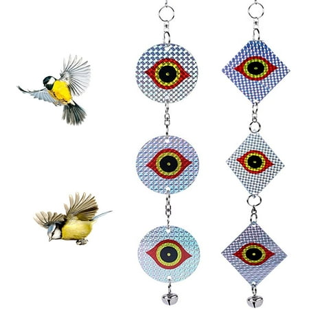 HUSERYT Balcony Pigeon Repeller, Pigeon Repellent Bird Scarer ...