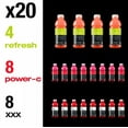 Vitaminwater, Nutrient Enhanced Water Variety Pack, 20 fl oz - 20 Pack ...