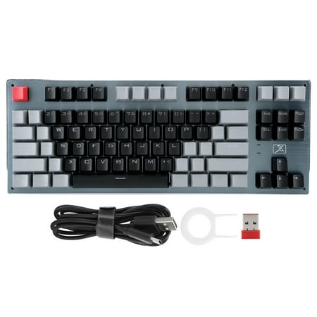 Keyboard, Ergonomic Game Keyboard, Stable For Laptops Desktop Black Gra ...