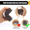 BOSHCRFAT 10 Pack Sanding Block, Washable and Reusable Sanding Sponge ...