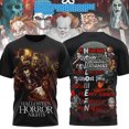 Chucky Michael Myers Pinhead Halloween Horror Nights Hoodie T-Shirt ...