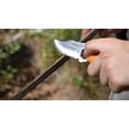 Camillus Comb 7.25" Fixed Drop-Point 3.5" Blade Knife with Sharpeners ...