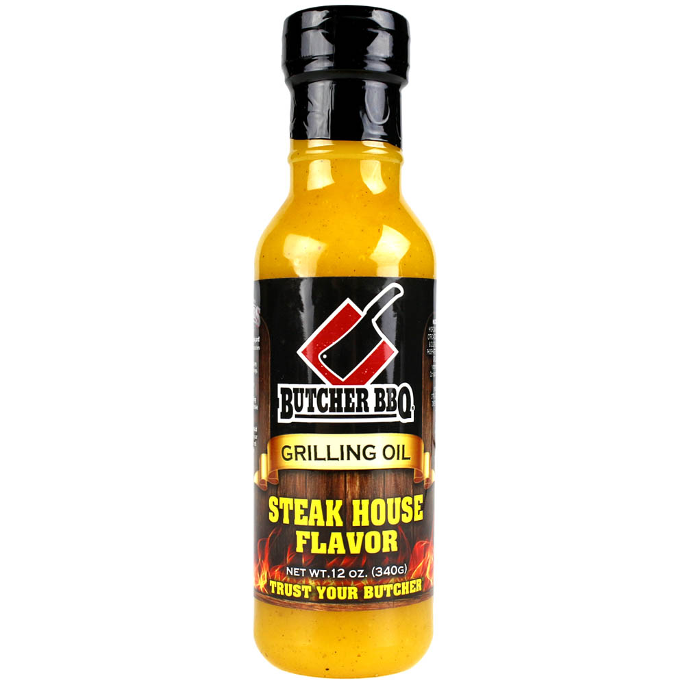 Butcher BBQ Steakhouse Flavor Grilling Oil 12 Oz. Bottle Competition ...