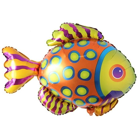 Large Fish Balloons, Foil Shark Lobster Octopus Balloon Sea World Horse ...