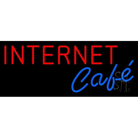 Green Pagers and Cellular LED Neon Sign 13 x 32 - inches, Clear Edge ...