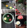 18CM Artificial Floating Lotus Shape Water Surface Decorartion for Pool ...