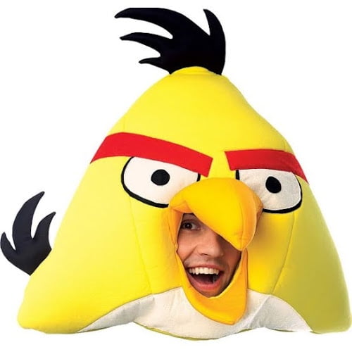 Yellow Angry Bird Face
