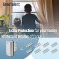 3PACK Home Security Door Reinforcement Lock Childproof, Add High ...