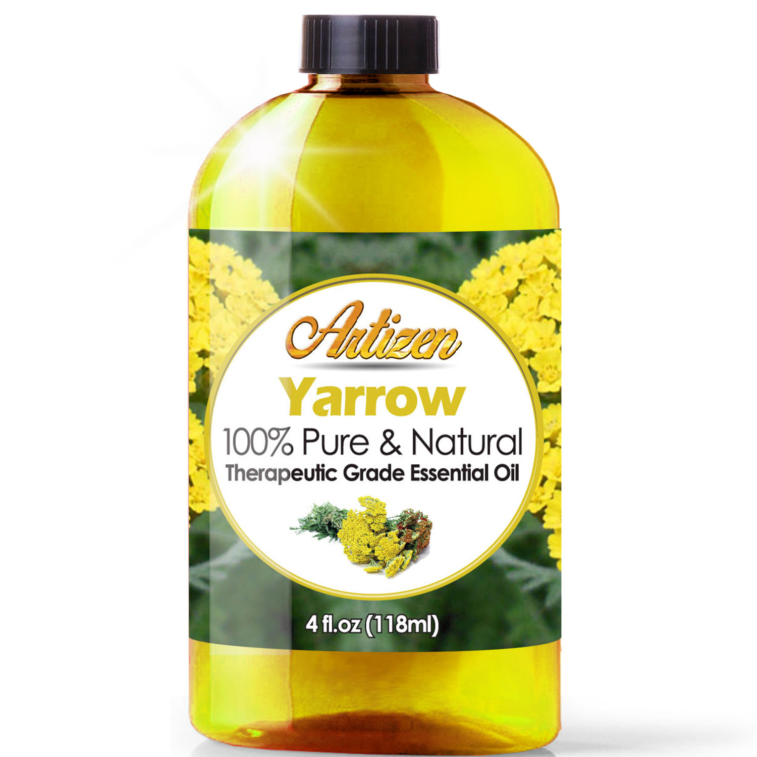 Artizen Blue Yarrow Essential Oil (100% Pure & Natural - UNDILUTED ...