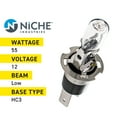 Niche HC3 Headlight Bulb for Suzuki DRZ400 RMX250 Motorcycle 2 Pack 519 ...