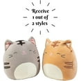 "Kellytoy Squishmallow 8"" Fuzzy Kitten Plush Toy - Assorted Cats ...