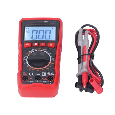 Digital Multimeter Tester, Beeping Alarm Sound Shock Proof Accurate ...