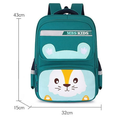 Cartoon children's backpack primary school schoolbag multi-compartment ...