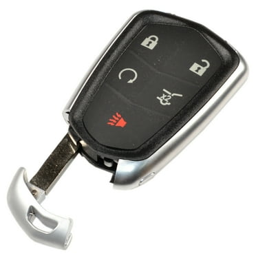 HQRP Remote Key Fob Shell Case Keyless Entry W/5 Buttons for Cadillac ...