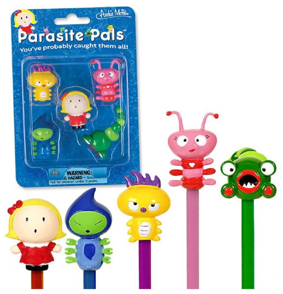 Parasite Pals Pencil Toppers - Walmart.com