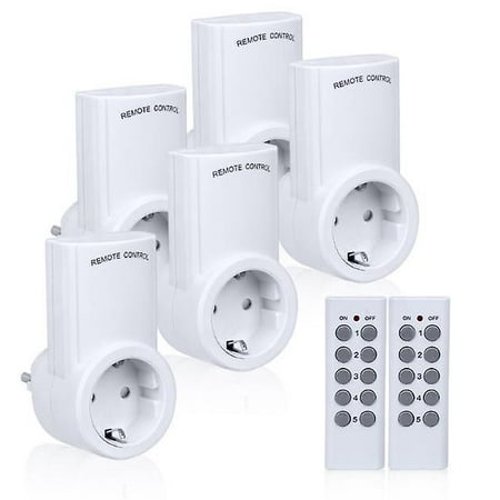 JOYWEI European Regulation Wireless Smart Remote Control Power Socket ...