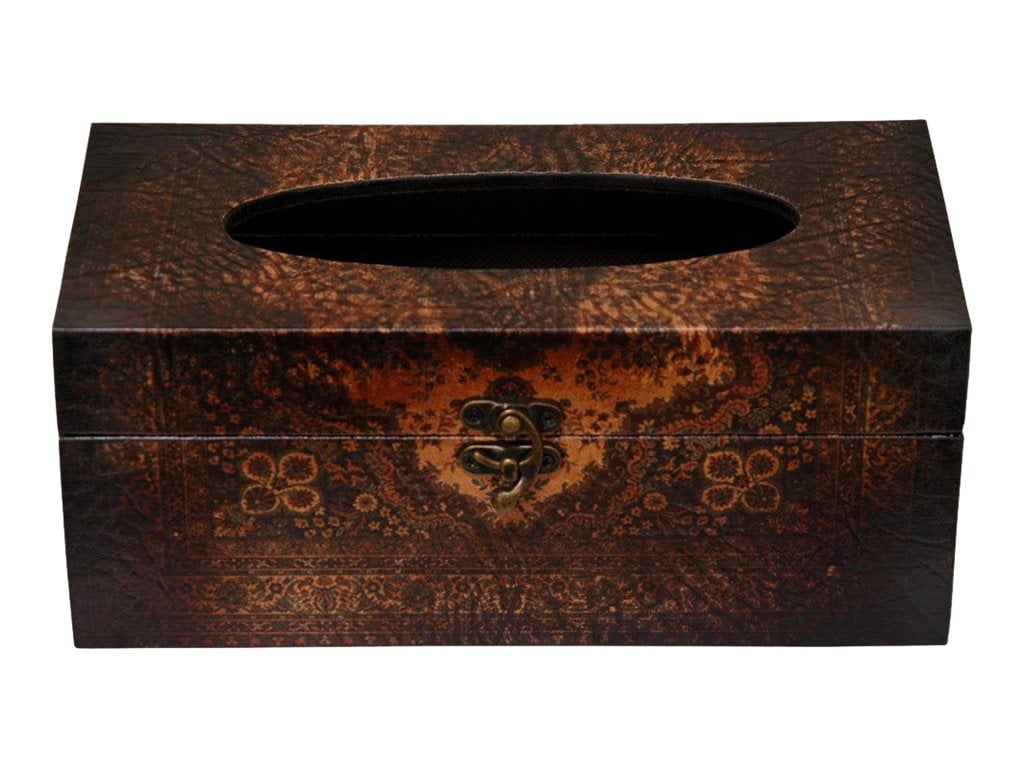 Oriental Furniture Olde-Worlde European Tissue Box - Walmart.com