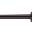 Tension Curtain Rod Oil Rubbed Bronze 36" to 54" for Windows and Shower ...