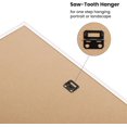18x24 Picture Frame White 3 Pack, Scratch-Proof Poster Frames 18 x 24 ...
