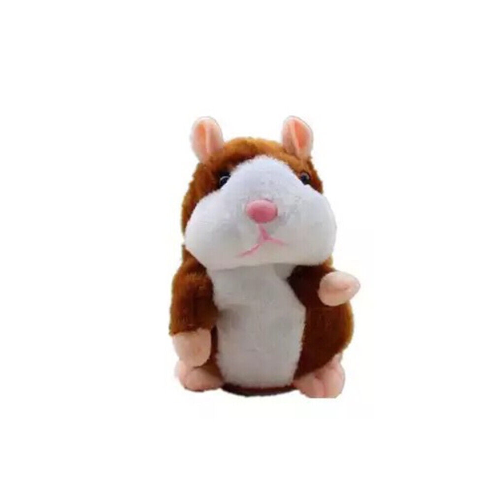 US 1-2 Pack Talking Speaking Hamster Plush Toy Voice Repeating Sound ...