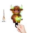 Cow Garden Stake - Farm Animal Yard Art, Outdoor Ground Insert, 2D Flat ...