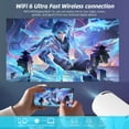 Crelander Android 11 Smart Projector 720P, 170 ANSI Lumens, WiFi 6 & BT ...