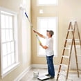 54 PCS Paint Roller Kit with Extension Pole, All-in-One Painting ...