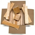 Box of Hard Maple Assorted Scarp Wood Cut Offs, DIY Craft Carving ...
