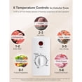 3.5 Cu.Ft Chest Freezer with Removable Storage Basket, Compact Deep ...