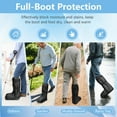 Medical Tall Walking Boot Cover, Slip-Resistant Protector for Foot ...