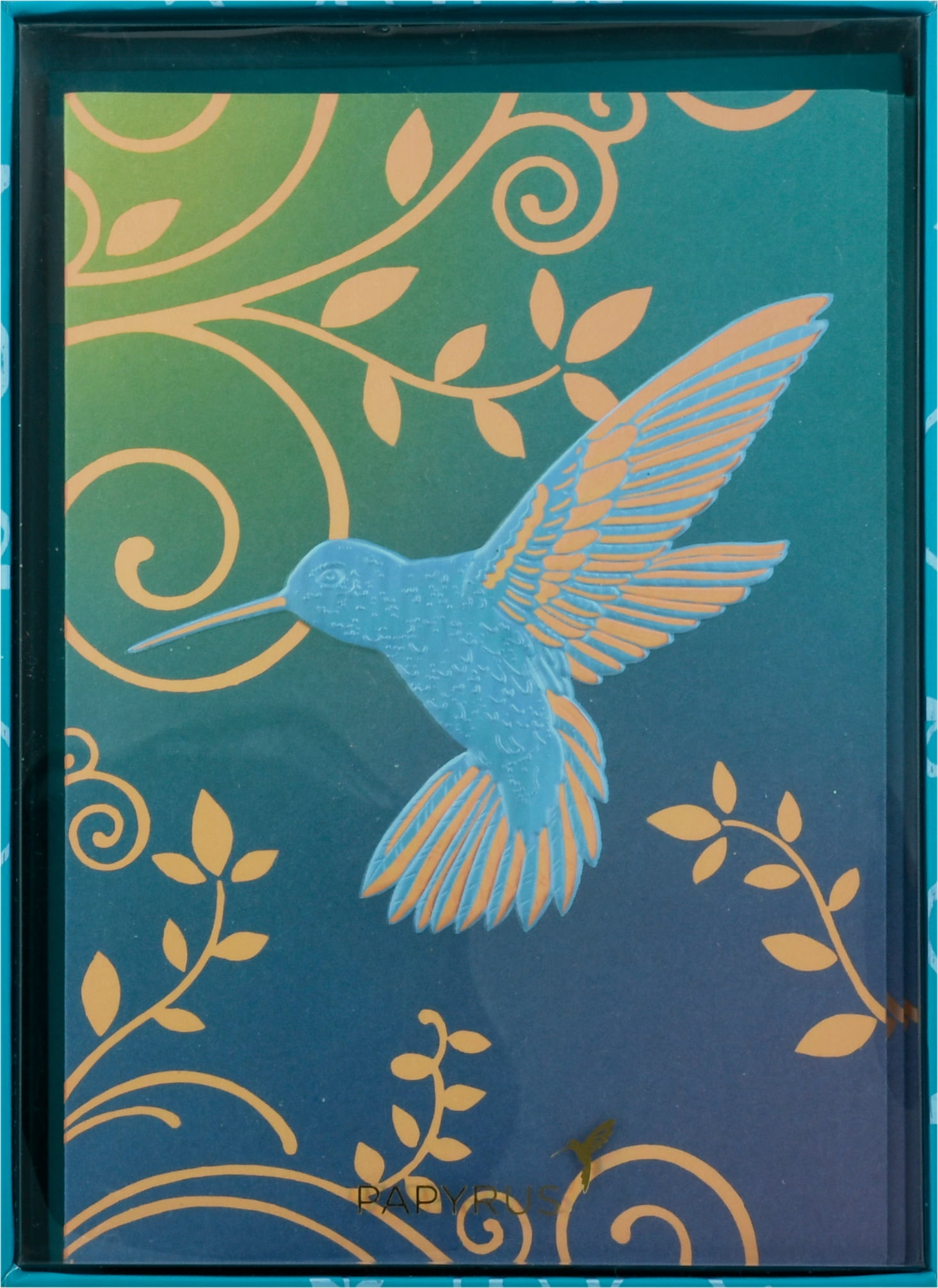 Papyrus Blank Cards with Envelopes, Hummingbird (12-Count) - Walmart.com