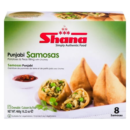 Rubicon Shana Punjabi Samosas, 460 g, Pack of 8 - Walmart.ca