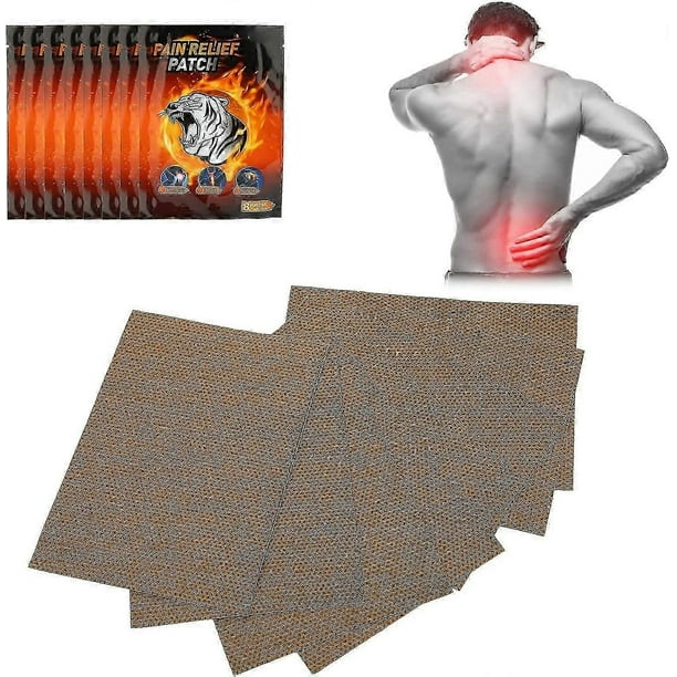 80pcs Tiger Patches, Chinese Red Tiger Back Patch Ultra Strength Heat ...