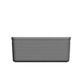Curver Jute Medium Grey Plastic Storage Basket - Walmart.com