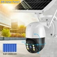 Security camera， 3MP IP Camera 8W Solar Panel Solar Camera 4G Outdoor ...