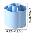 2026 Upgrade 360 Degree Rotating Pen Container, Multi-Grid Desktop ...