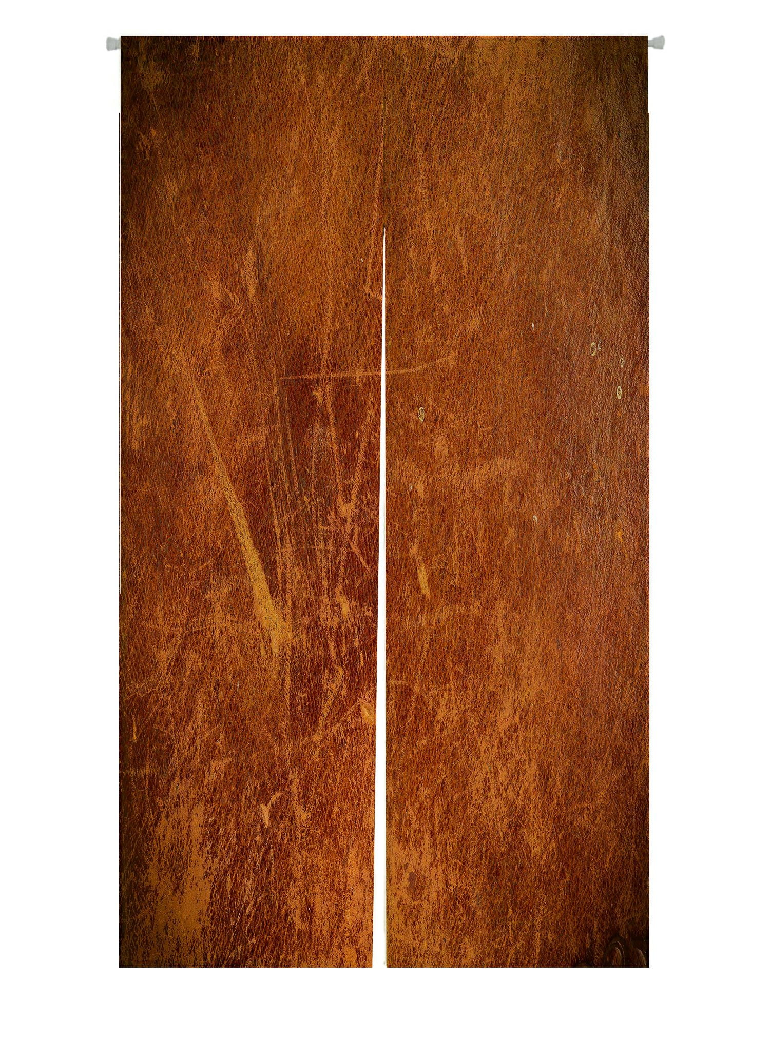ABPHQTO Grunge Old Leather Texture Dark Edges Japanese Noren Curtain ...