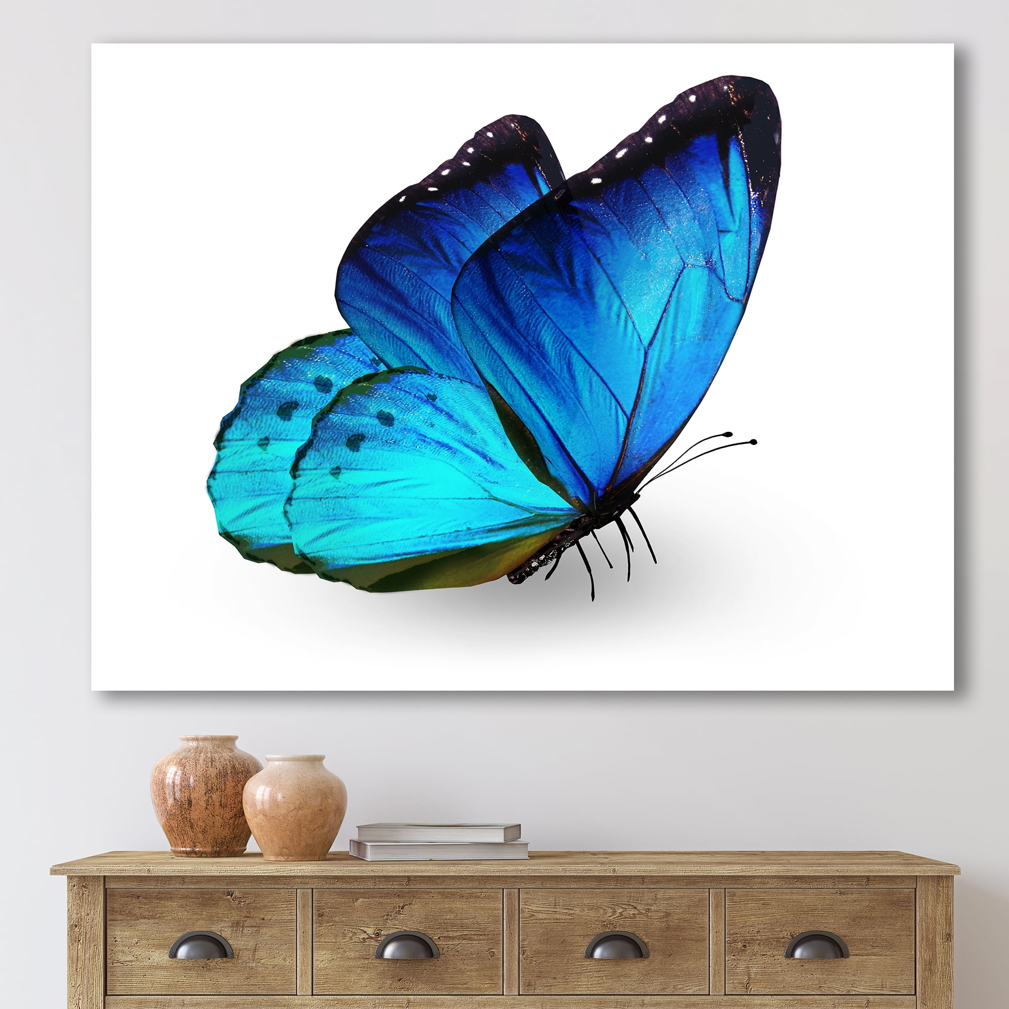 Butterfly Painting On Canvas