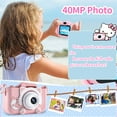 Kids Camera for Girls Boys 3 - 10 Year Old 1080P HD 2 inch Screen with ...