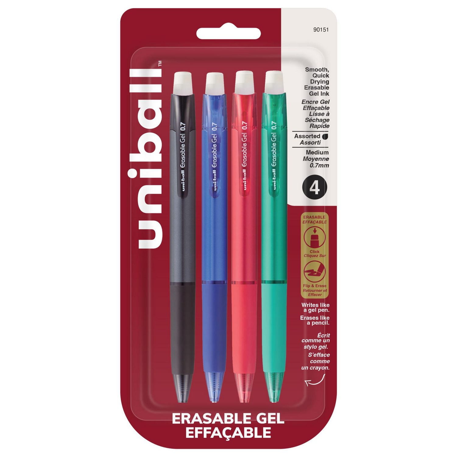 Click here for Uniball Erasable Gel Retractable Pens  Medium Poin... prices