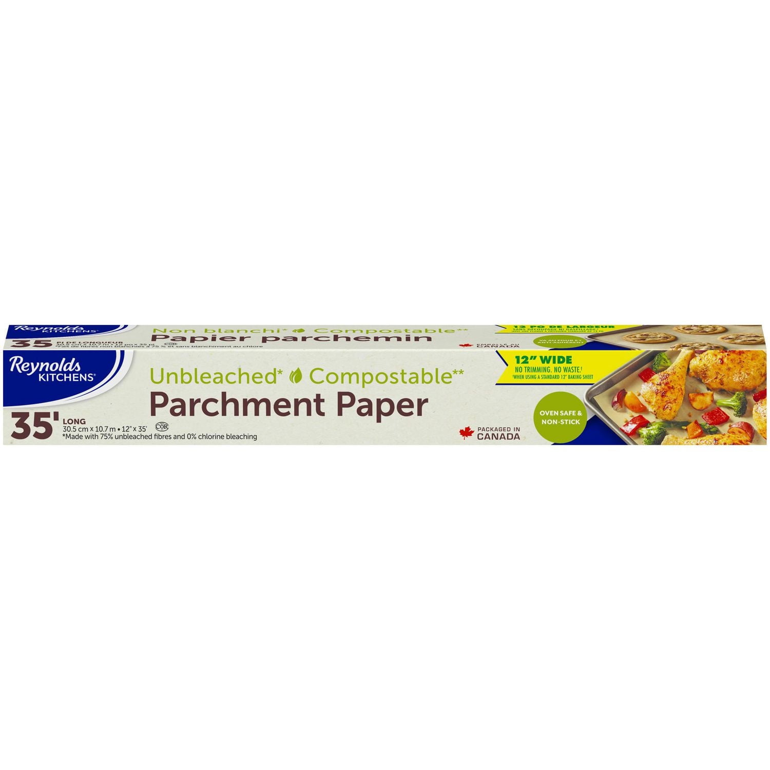 Reynolds Kitchens™ Unbleached Parchment Paper Baking Paper 12"x35' 1 ...