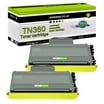 GREENCYCLE 1 Pack Compatible for Brother TN360 TN330 Black Toner ...