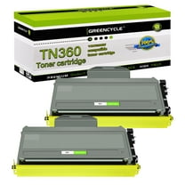 GREENCYCLE 1 Pack Compatible for Brother TN360 TN330 Black Toner ...
