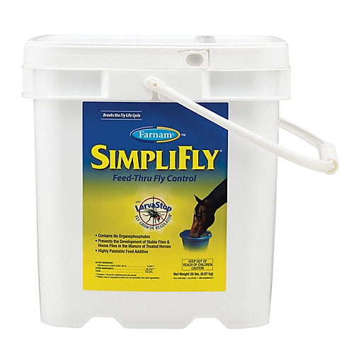 Farnam Simplifly with Larvastop Feed Thru Fly Control, 20 lbs ...